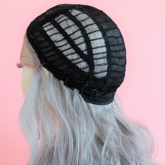 Accessories | 24 Silver Lace Front Wig | Poshmark